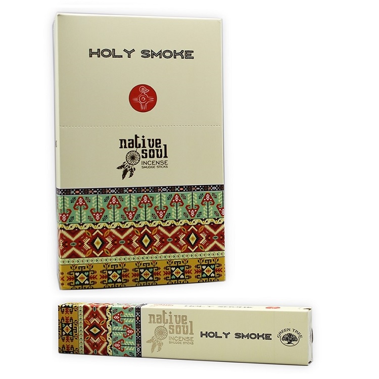 Native Soul Holy Smoke 15gr (12) - Green Tree wierook - Namaste